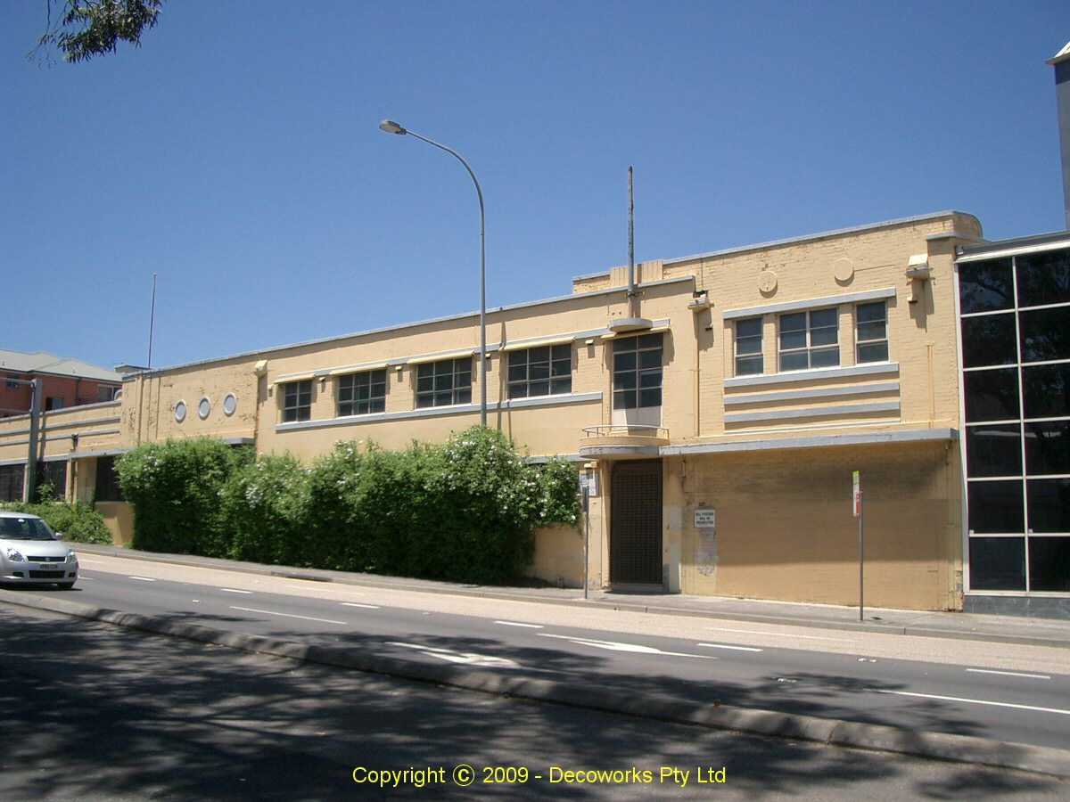 Sydney Art Deco Heritage: Parker Pen Factory