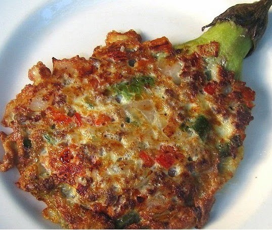 Pilipino Express: Tortang Talong (Eggplant Omelet) w/ Ground Pork