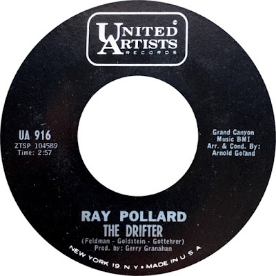 Soul Strutter: Ray Pollard [1965] - The Drifter [United Artists UA 916]