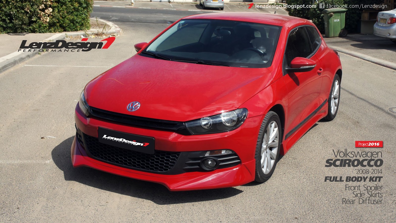 VW Scirocco Bodykit Lenzdesign 2008-2014