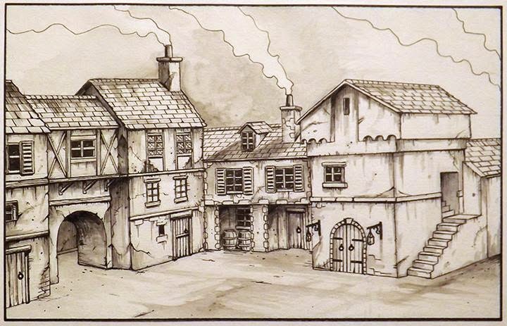Andrew Glazebrook - My Art Blog: A Tale of Two Cities - Set Design ...
