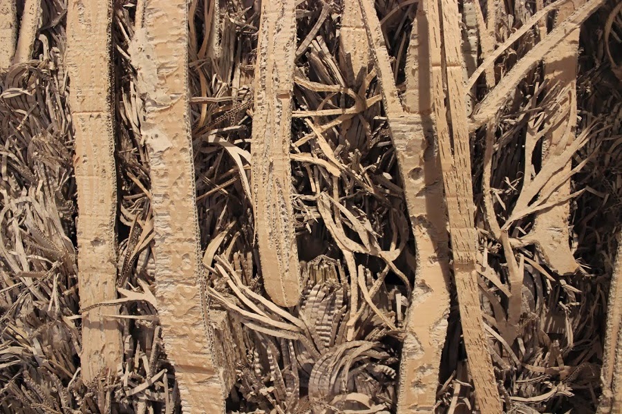 Simply Creative: Cardboard Forests by Eva Jospin