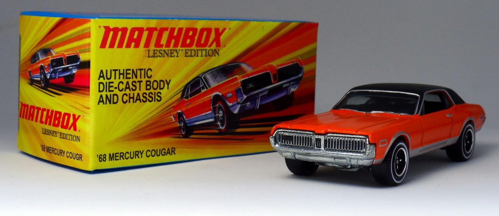 Especial Matchbox: 1968 Mercury Cougar