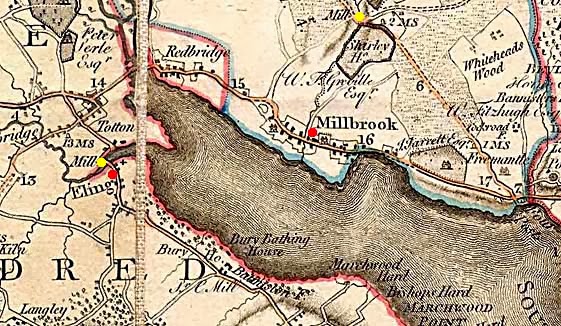 Mole's Genealogy Blog: A mariner's widow at Totton 1826-1889 1