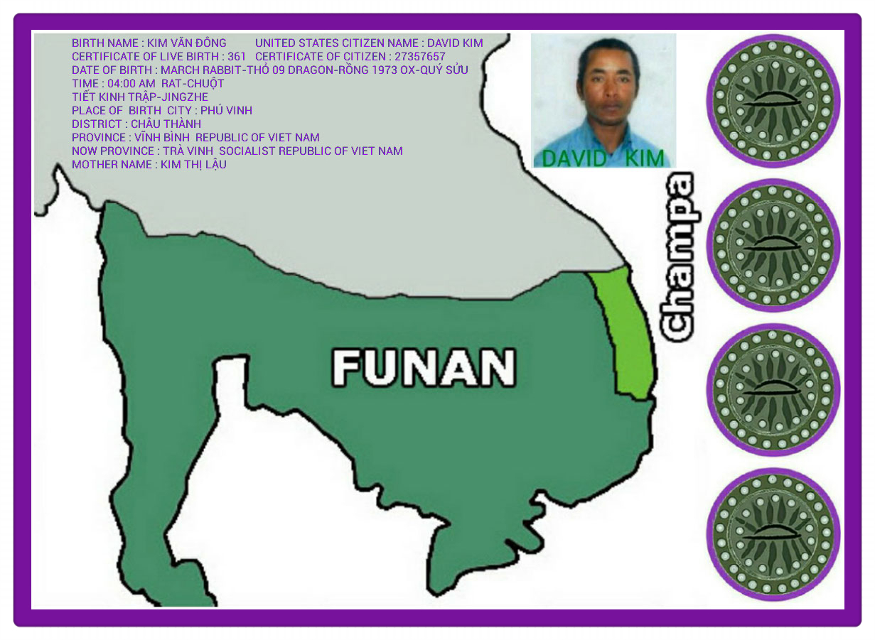 David Kim Kingdom Of Funan Map
