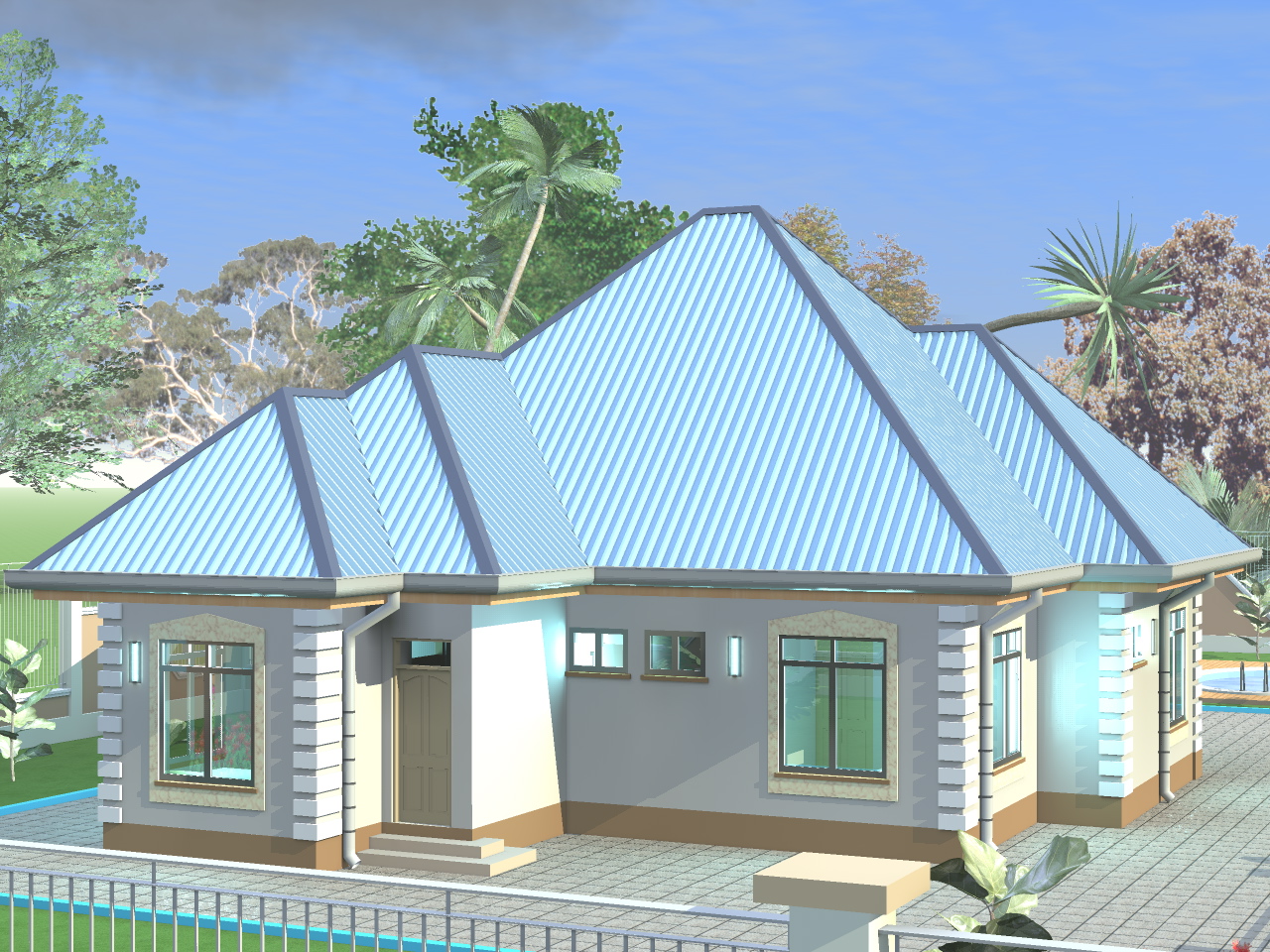 FOUR BEDROOM HOUSE PLAN.................. - RAMANI ZETU.