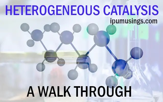 HETEROGENEOUS CATALYSIS - A WALKTHROUGH (#ipumusings)(#catalysis)(# ...