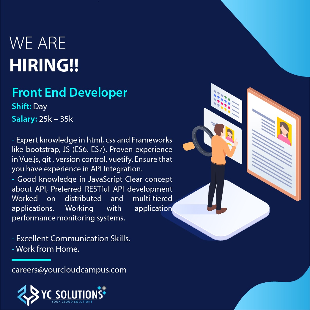 6 Job Vacancies for IIUI Alumni & Students - IIUI Alumni Office