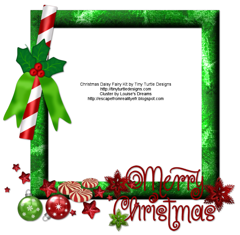 Escape From Reality Blog: FTU Cluster Frames TTD 'Christmas Daisy Fairy ...