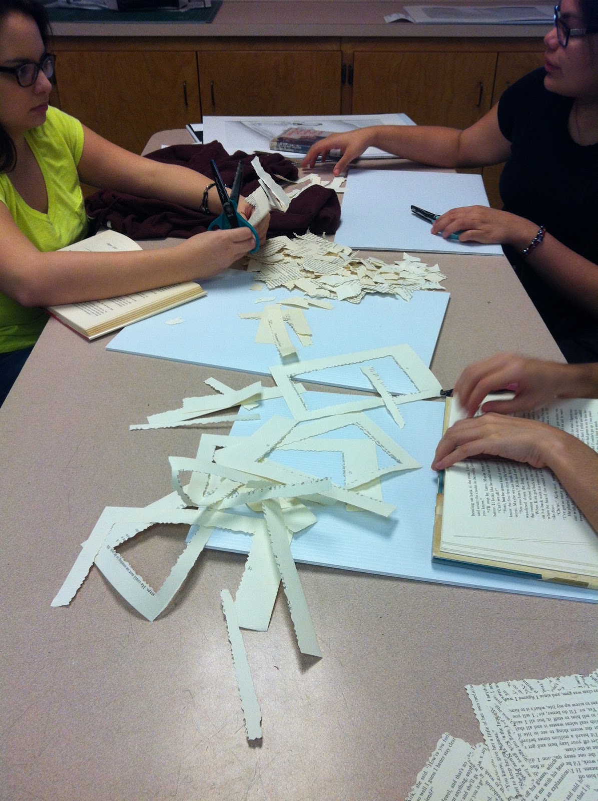 The Red Desk Art Room: Mixed Media Compositions