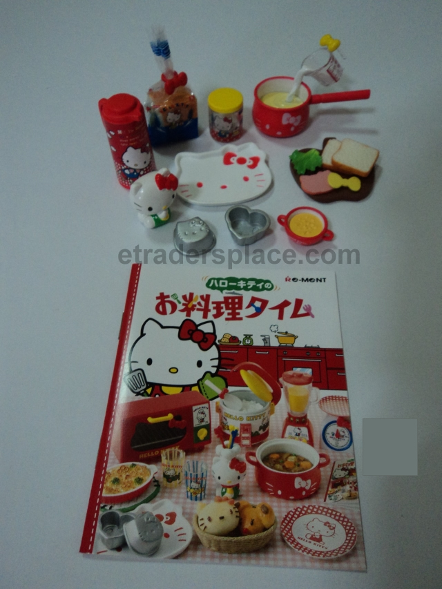 Re-ment Sanrio Hello Kitty Cooking Time with Cooking Book ~ eTraders Place
