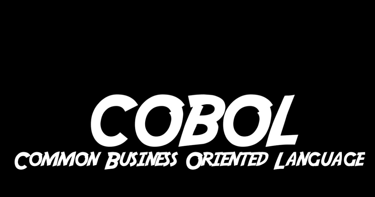 Mengenal Bahasa Cobol