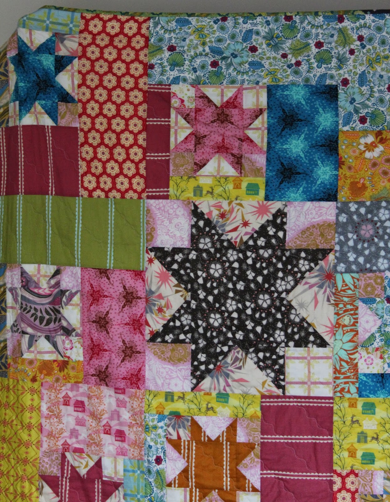 Sewing and Slinging: Sparkling cider finish