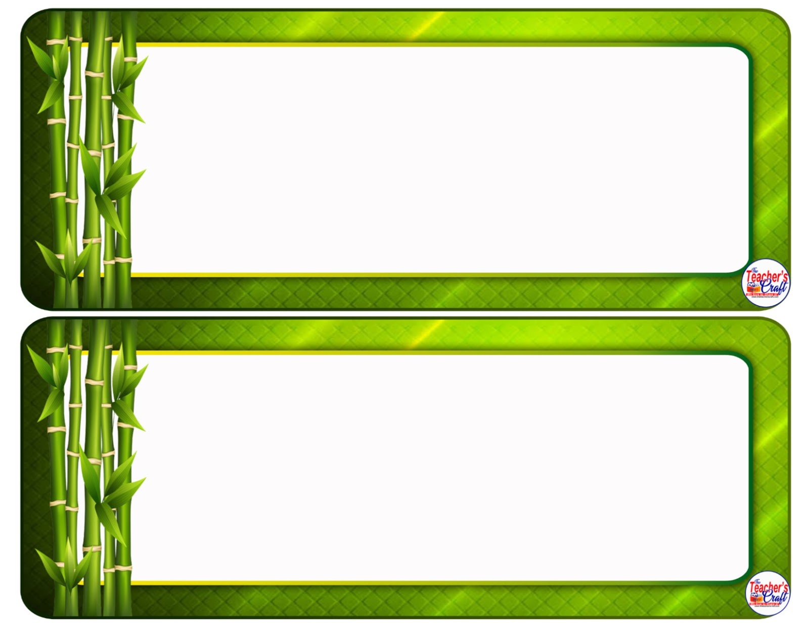 Blank Flash Card - The Teacher's Craft