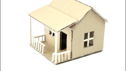 Cara Membuat Miniatur Rumah dari Kardus Minimalis Sangat Mudah ...