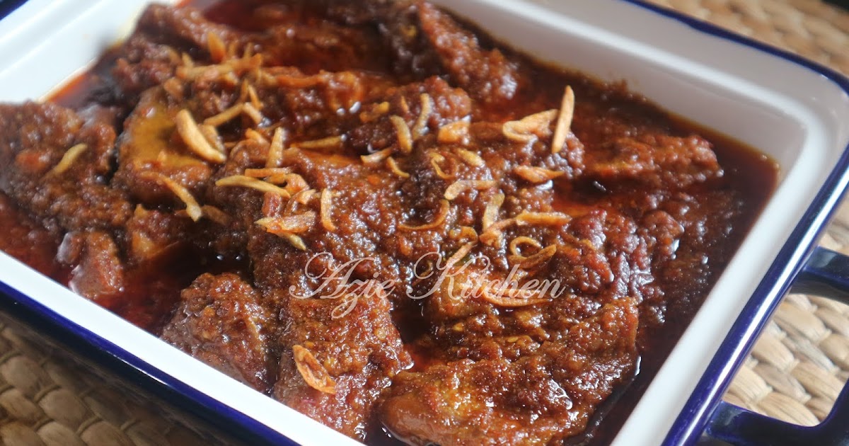 Rendang Malaysia Lauk Istimewa Di Hari Raya - Azie Kitchen