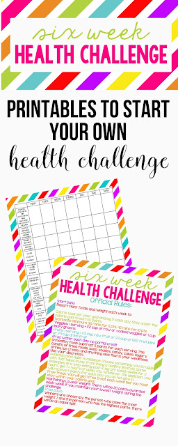 simple sisters: Health Challenge Freebies
