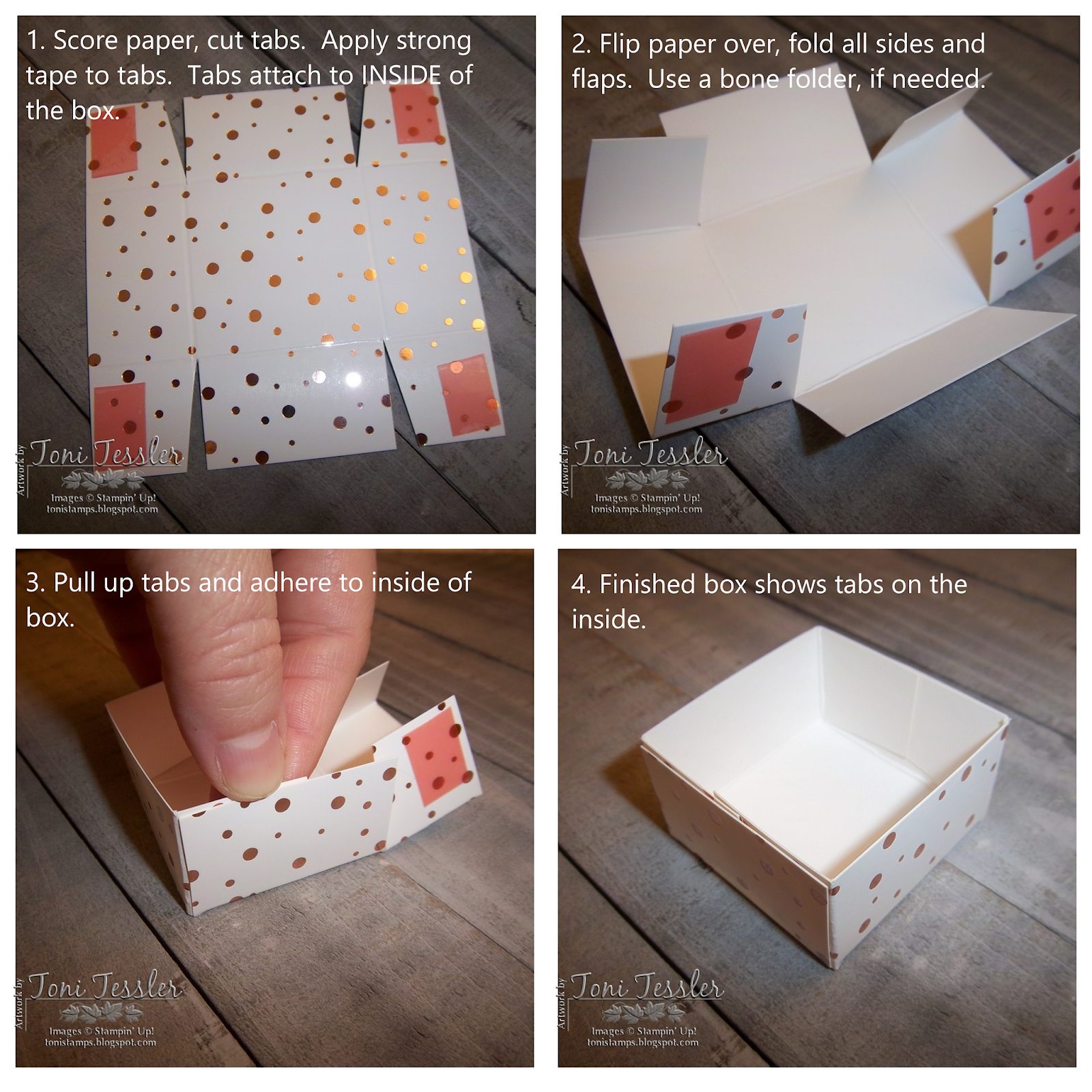 ToniStamps: Happy Birthday set - gift box