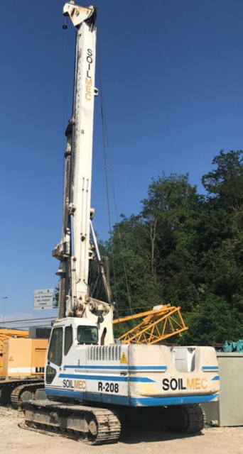 Drilling Rig SOILMEC R 208, Year 2000