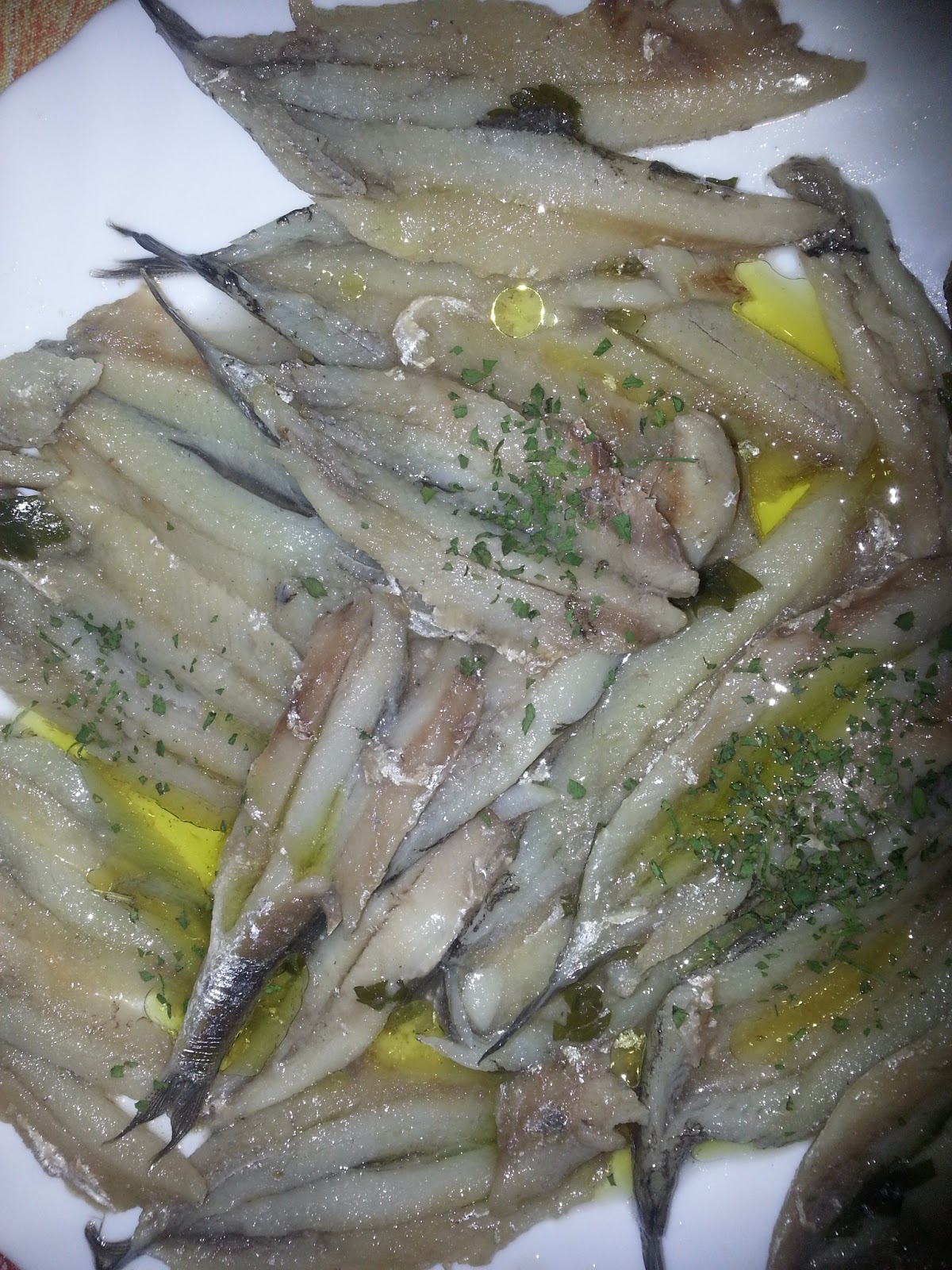 Boquerones en vinagre