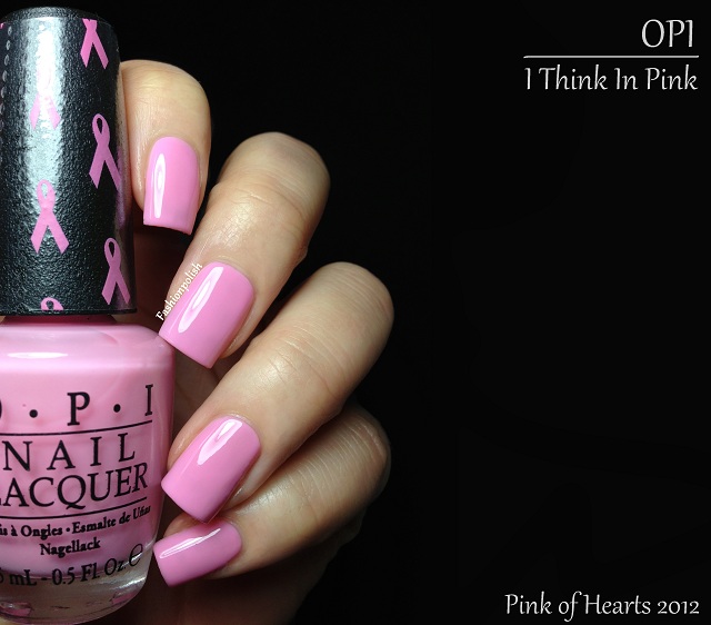 Fashion Polish: OPI Breast Cancer Awareness 2012 : Pink of Hearts ...