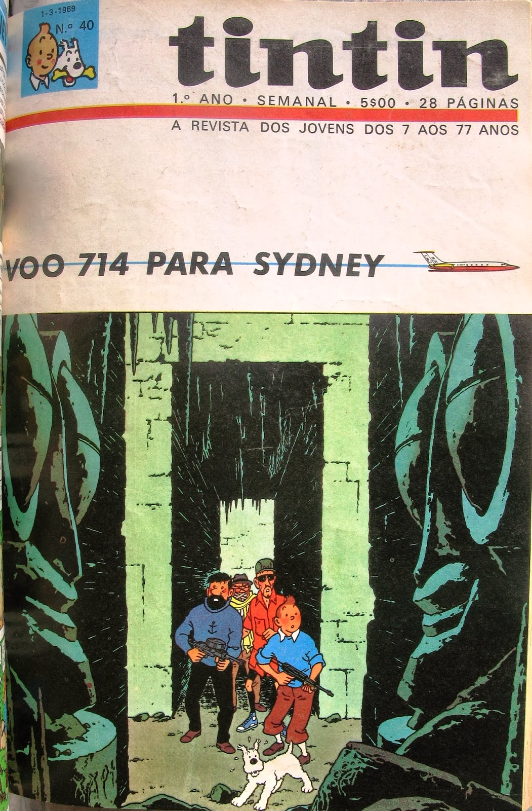 Revista Tintin: 1º ano - nº 40