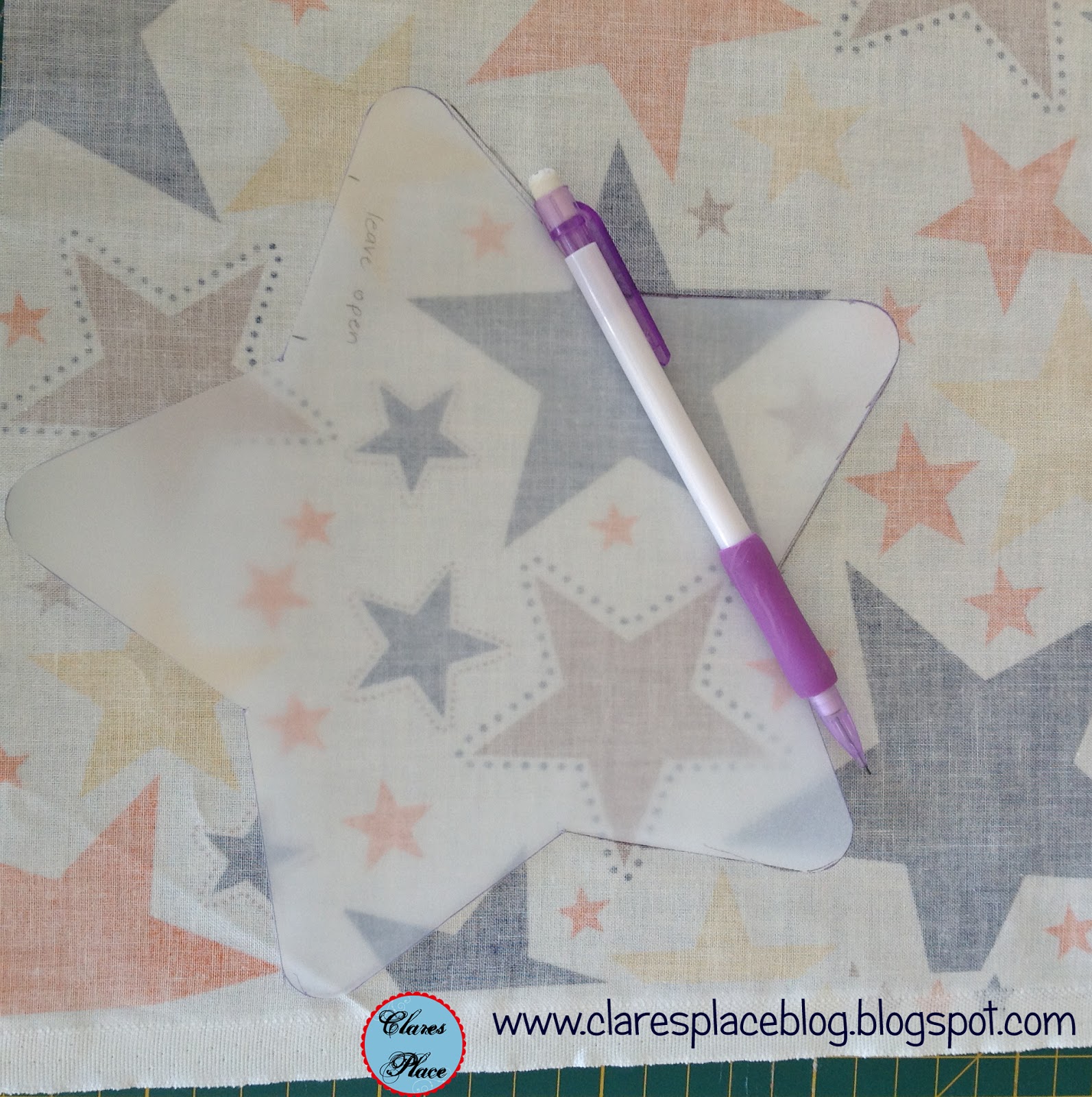 Clares Place: Star Tag Toy Tutorial