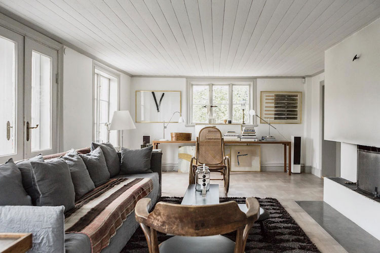 my scandinavian home: An Idyllic Rustic Swedish House In The Countryside