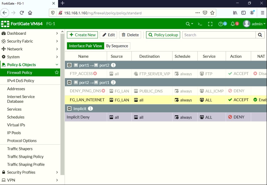 My Cybersecurity Journal: FortiGate Network Address Translation (NAT)