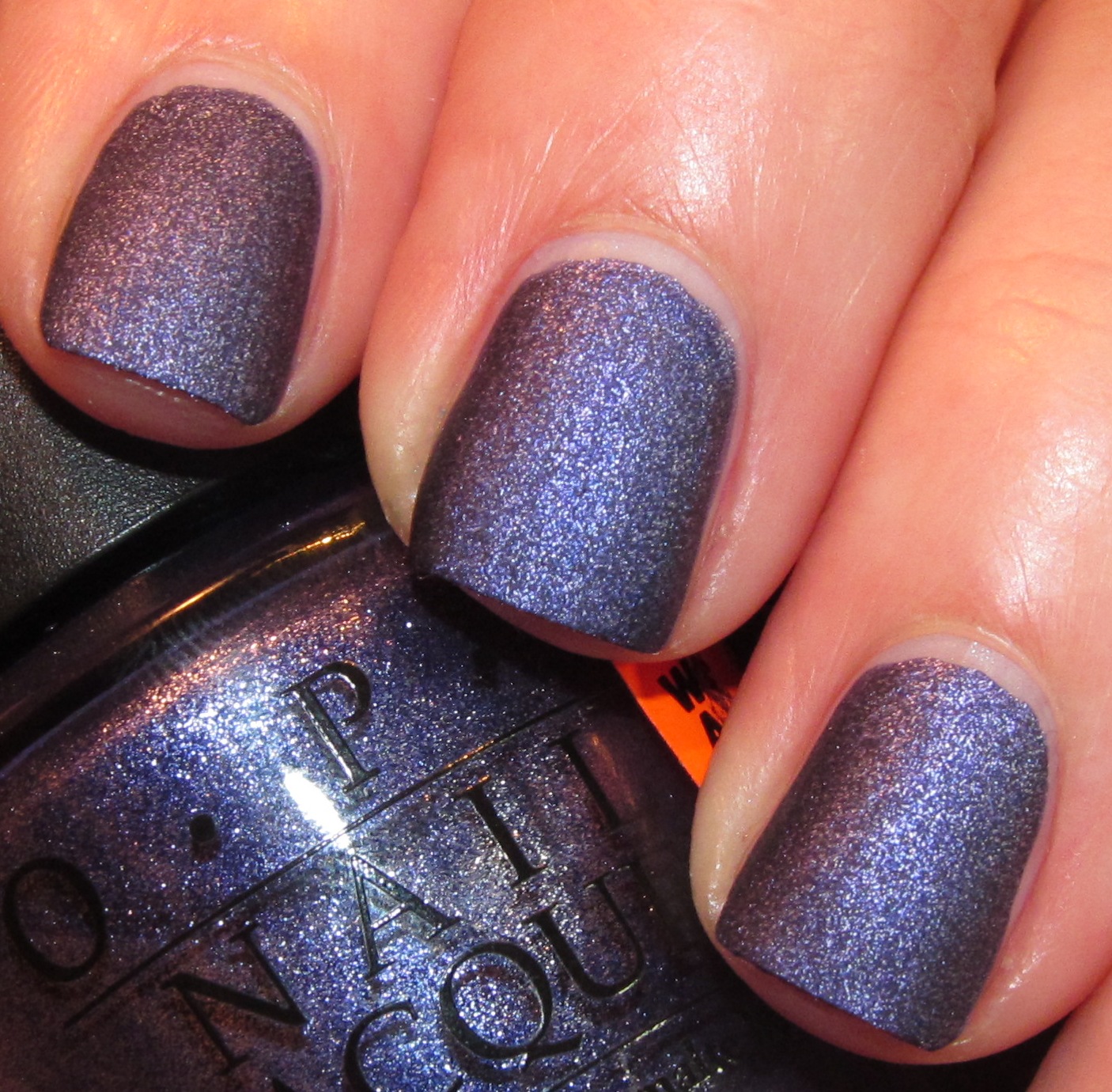 GETCHA NAILS DID: OPI - INK, SUEDE
