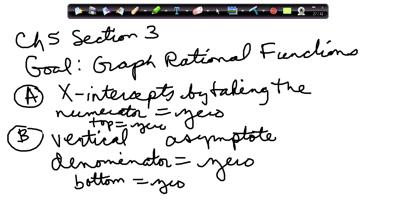 Dig Deeper Algebra 2 with Mrs. Belyea: Ch 5 Section 3 notes