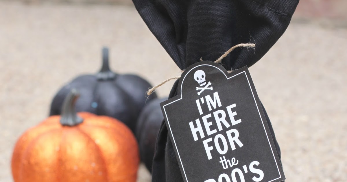 Crafty Texas Girls: I'm Here for the Boo's (Free Printable)