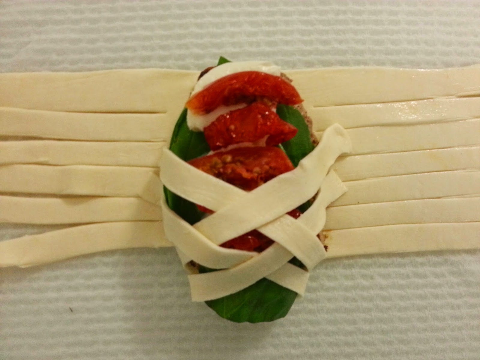 The Bunny's Burrow: Beef Caprese Lattice