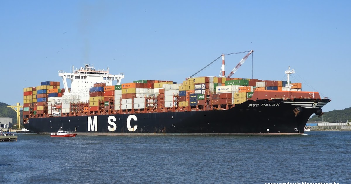 Navios de Santos & CIA: Navio MSC PALAK