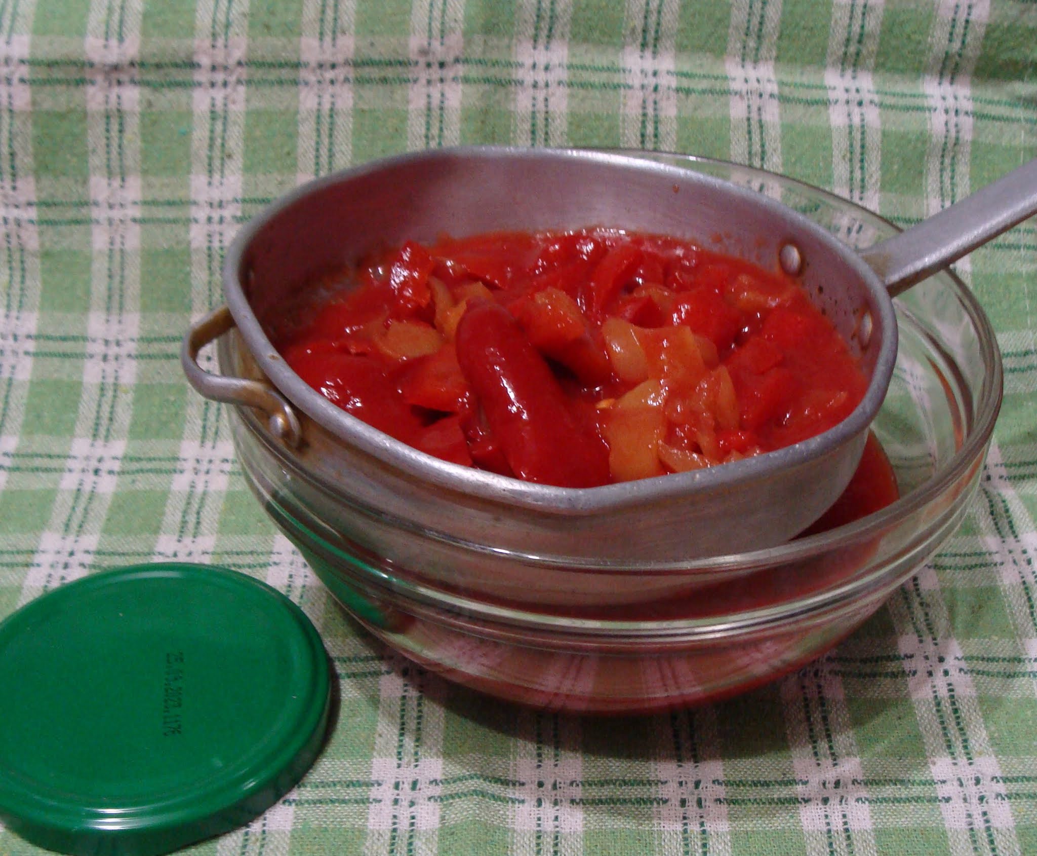 mama főztje: Lecsó üveges lecsóból