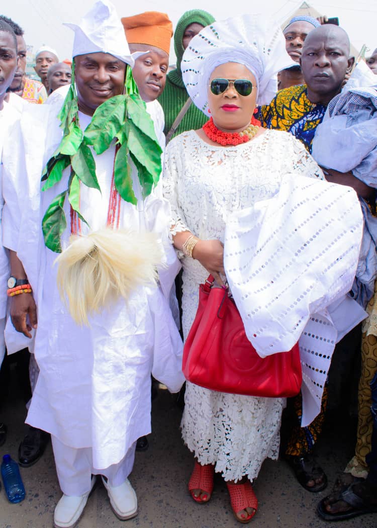 Ooni Of Ife Congratulates New Alapomu Of Apomu Land Oba Kayode Adelekan ...