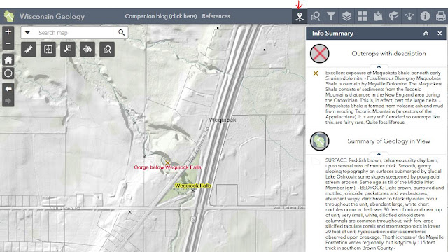 Wisconsin Geology: New! Click anywhere on the GIS map to view a summary ...