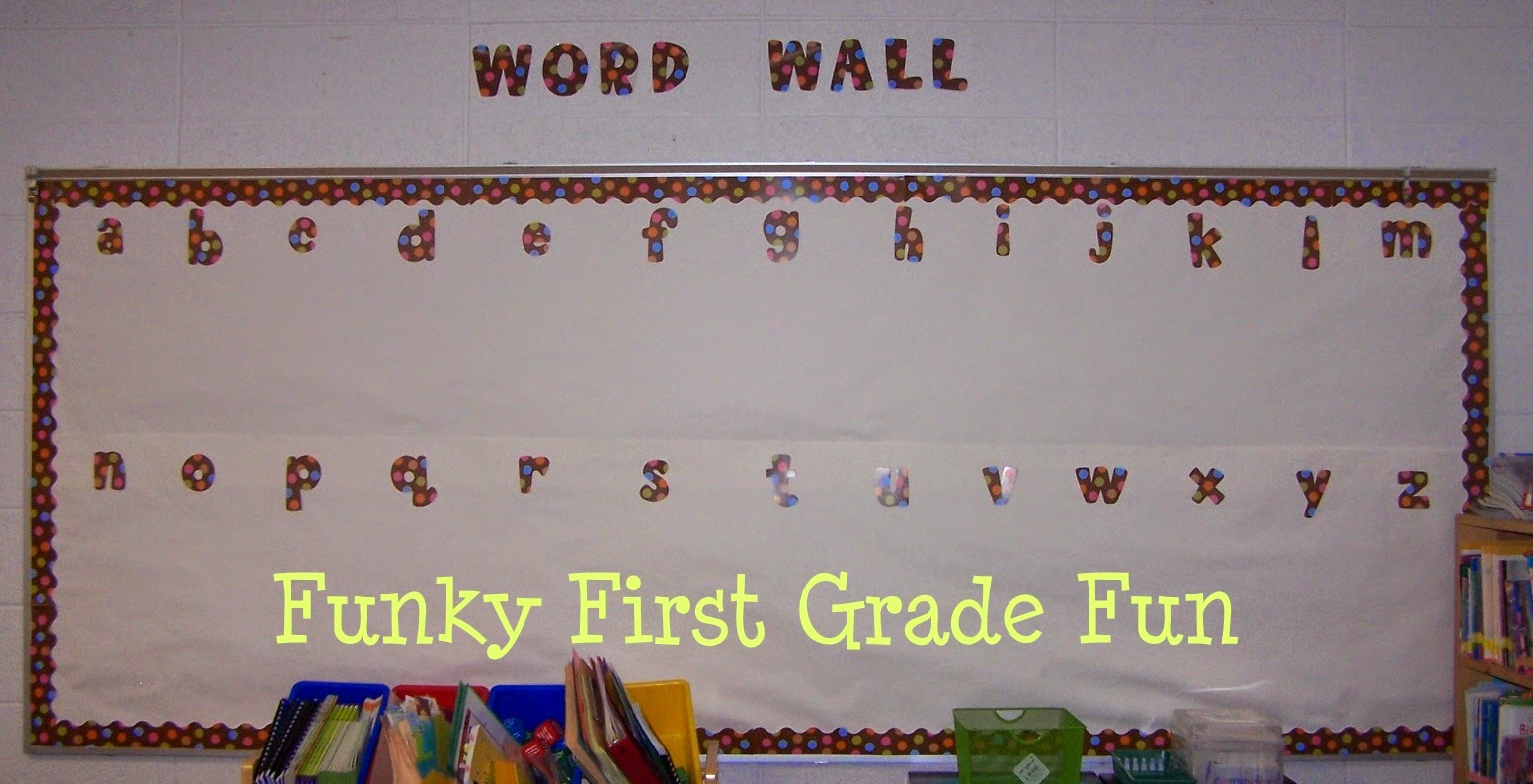 Funky First Grade Fun: Word Walls That Work