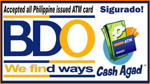 Lemon GreenTea: Cash Agad is the solution provided by BDO Unibank to ...