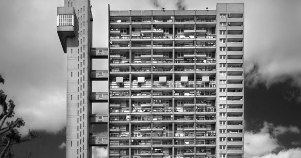 divagando, divagando...: Arquitectura brutalista: Balfron y Trellick Towers