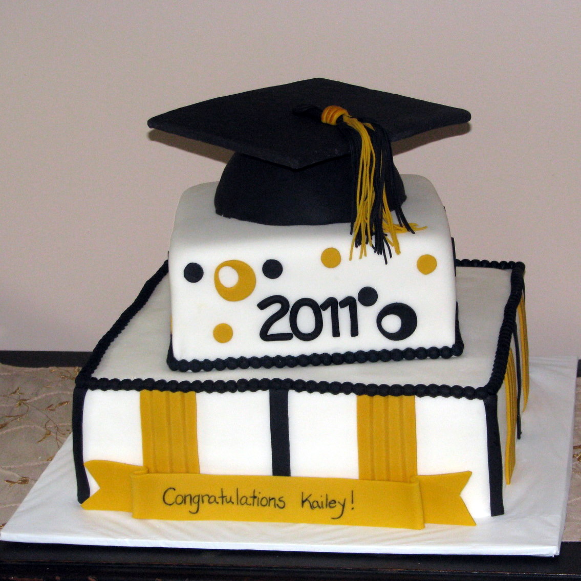 kdf CREATIONS: FHS Grad Cake