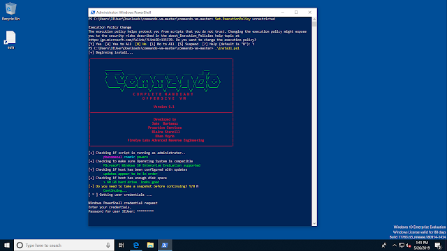 Flu Project | Zerolynx Cybersecurity Blog: Commando VM: Realizando ...