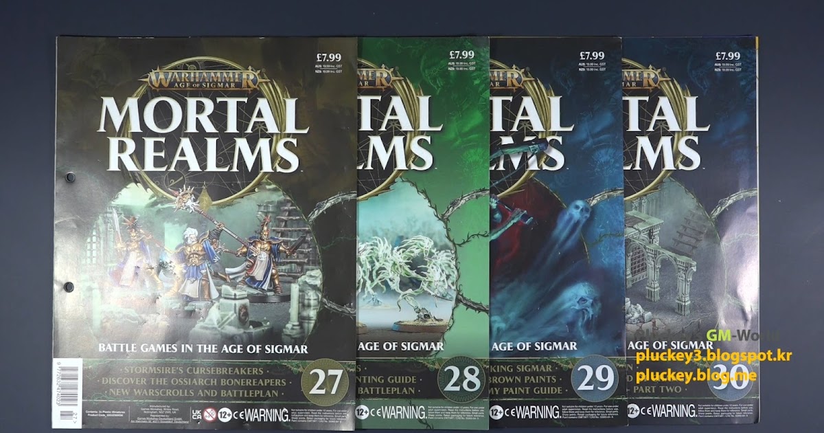 pluckey's GM-World: Warhammer Age of Sigma - Mortal Realms 27, 28, 29 ...