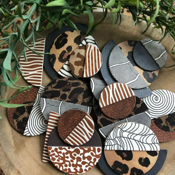 Wild and Wonderful Letterpress Paper Jewelry