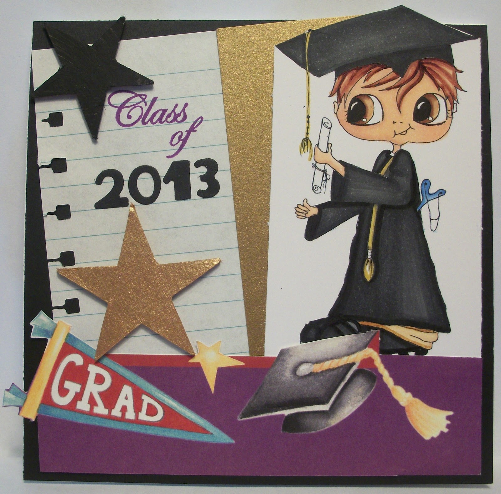 For the Love of Cardmaking: Graduation Cards post #2 and final!