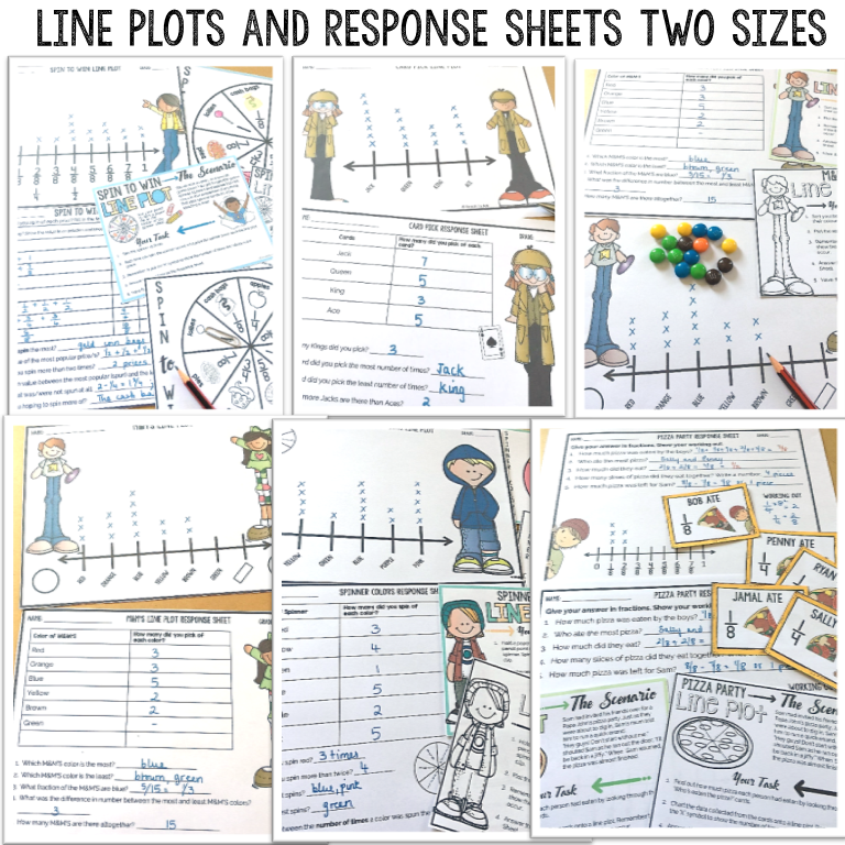 LINE PLOT FREEBIE GRAPHING WITH A DICE - Classroom Freebies