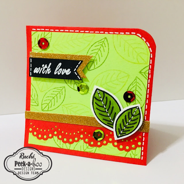 Peek-a-boo Desgins: Ruchi's Crafeteria-Tutorial - Note Cards with Card ...