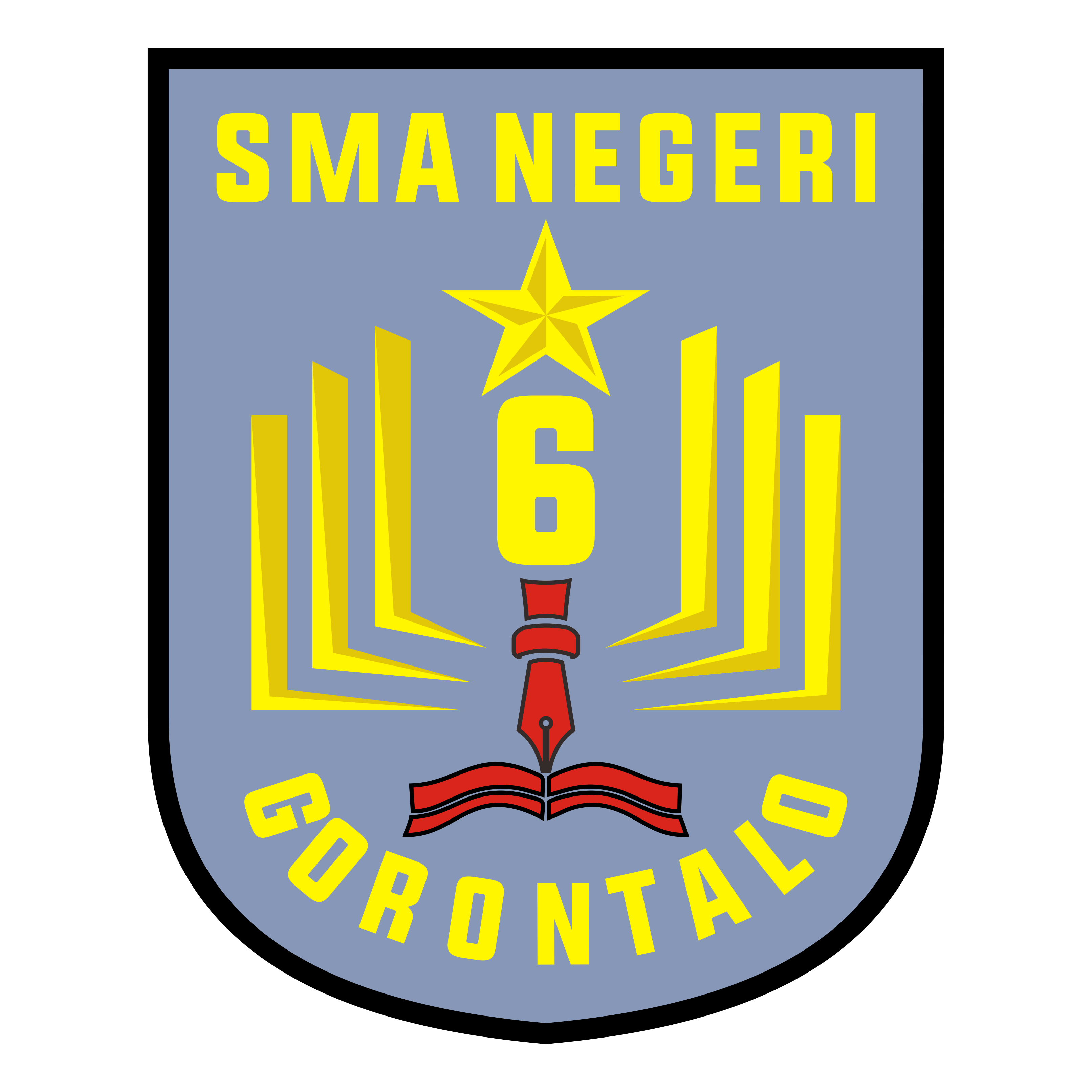LOGO SMA NEGERI 6 GORONTALO