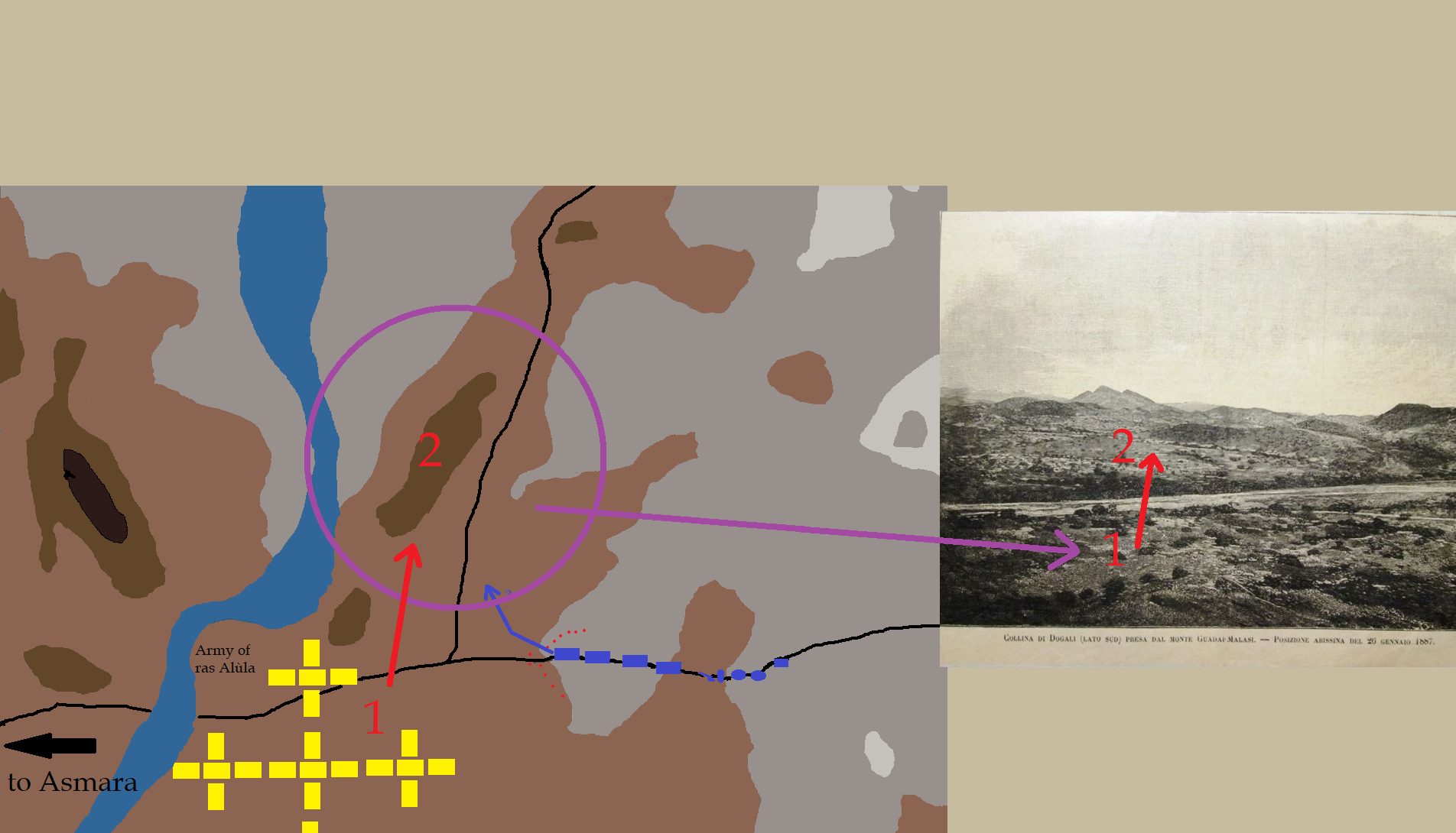 PAPERSOLDIERS JOURNAL: 1887 DOGALI - THE MAPS